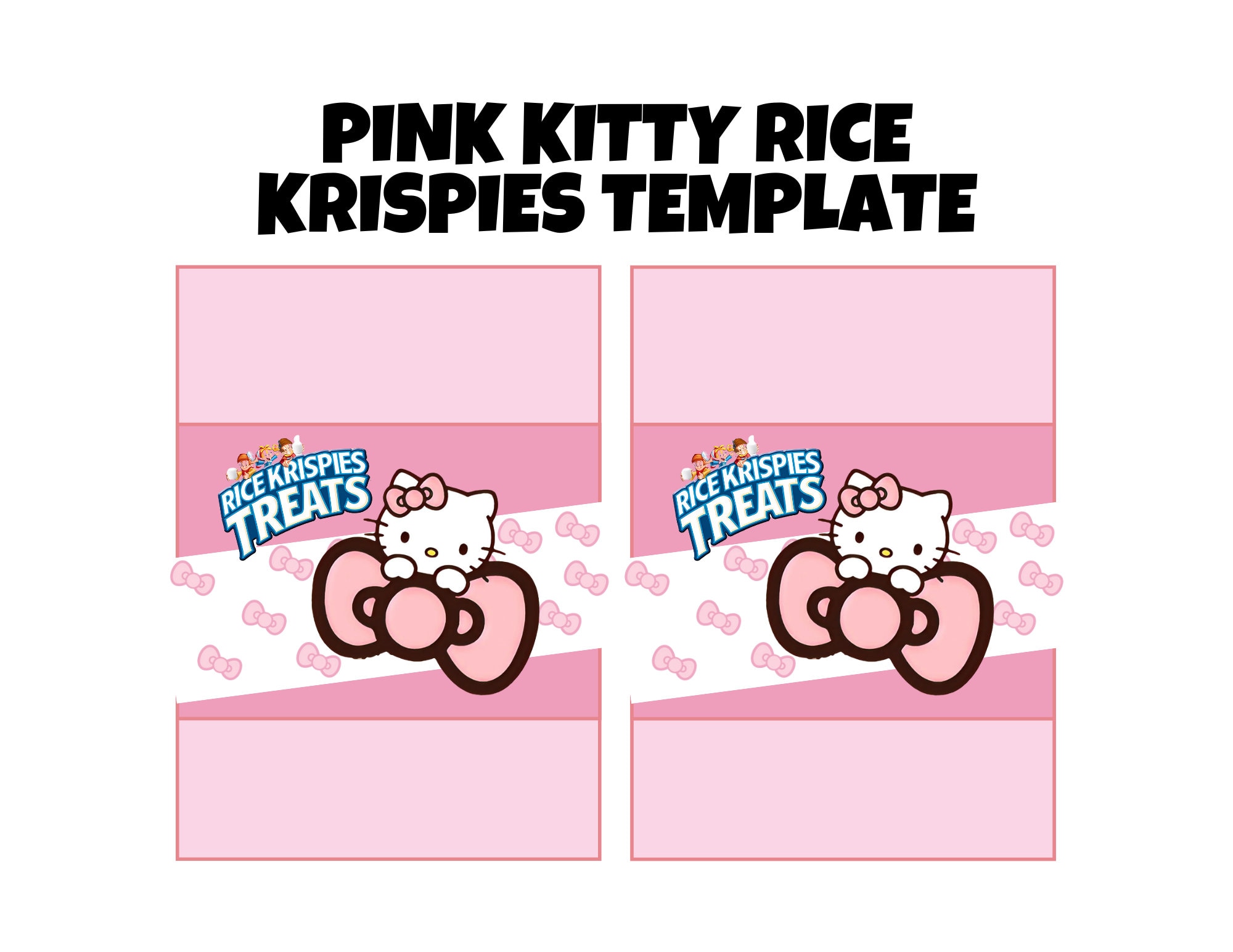 Hello Kitty Printable Label Templates