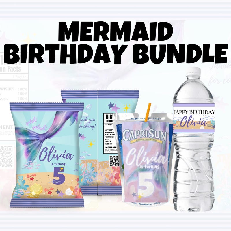 Mermaid Theme - Etsy