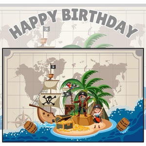 Pirate Theme Birthday Party, Pirate Birthday Ideas, Pirate Birthday ...