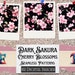 82 Dark Sakura Cherry Blossom Patterns, Cherry Blossom Patterns With ...