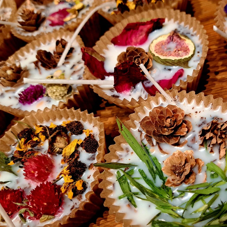 Fire Starters/outdoor Fireplace Fire Pit Gift/natural Wax Botanical ...