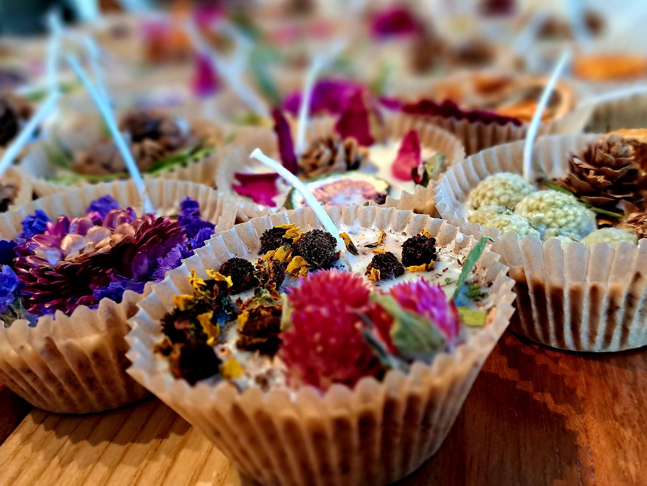 Fire Starters/outdoor Fireplace Fire Pit Gift/natural Wax Botanical ...