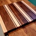 Maple & Walnut Dough Board/ Hardwood Cutting Board With Lip ...