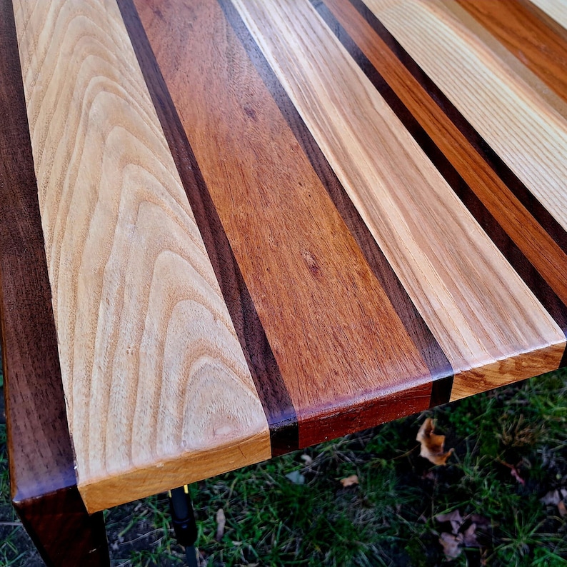 Ash,jatoba & Walnut Dough Board/ Hardwood Cutting Board With Lip ...