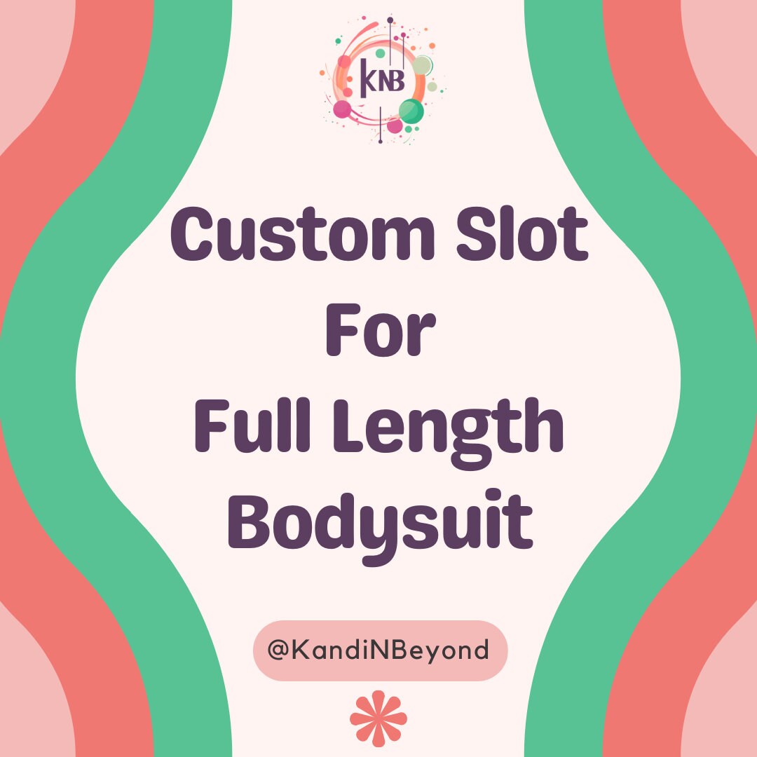 Custom Full Length, Tank Top Style Weaved/braided Bodysuit Slot *plus ...