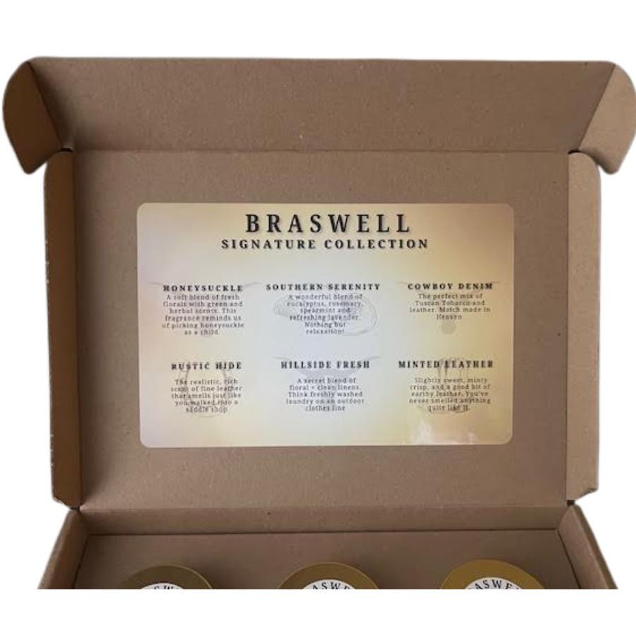 Signature Candle Flight (6 2oz Sample Box) - Etsy