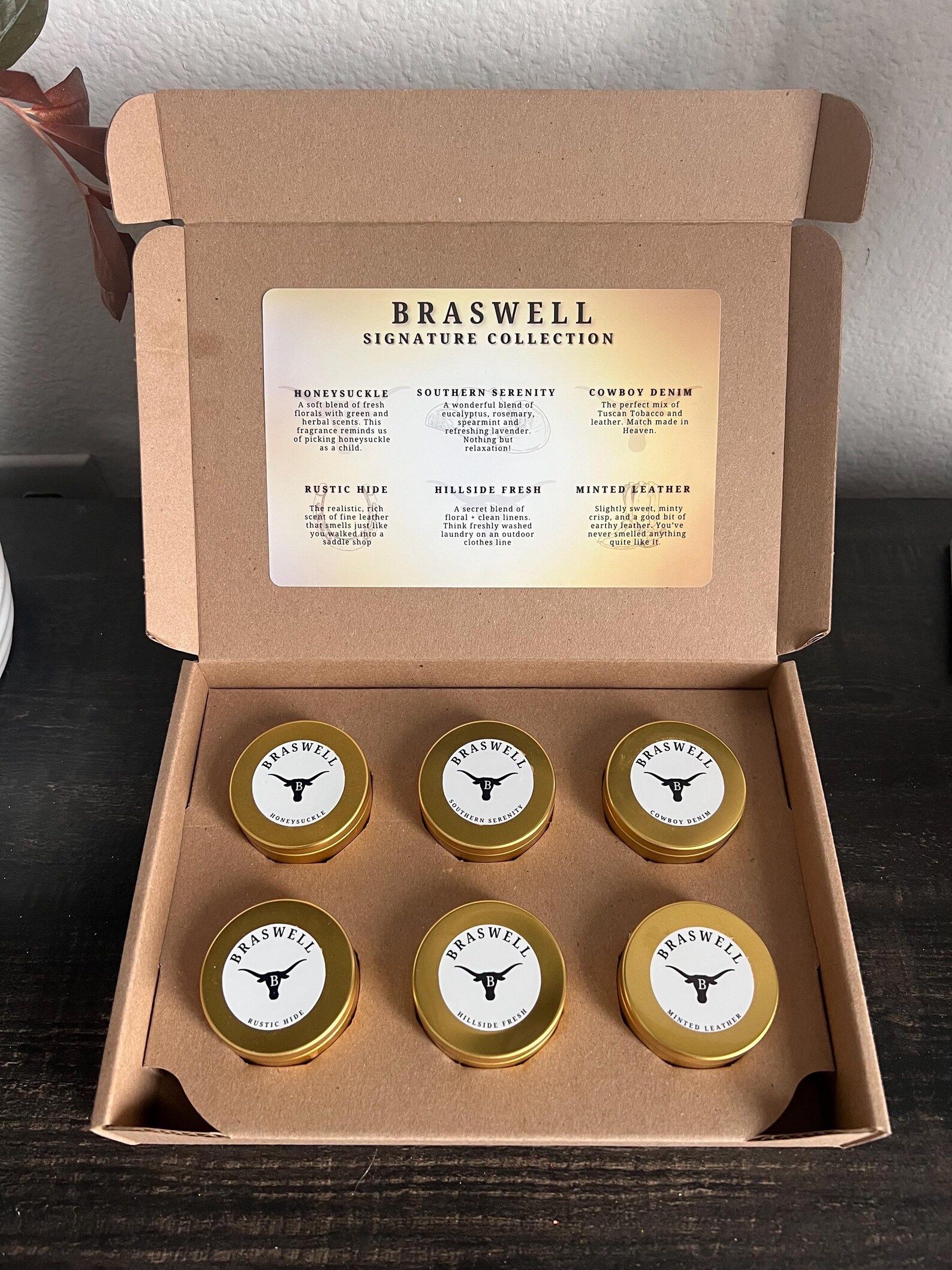 Signature Candle Flight (6 2oz Sample Box) - Etsy