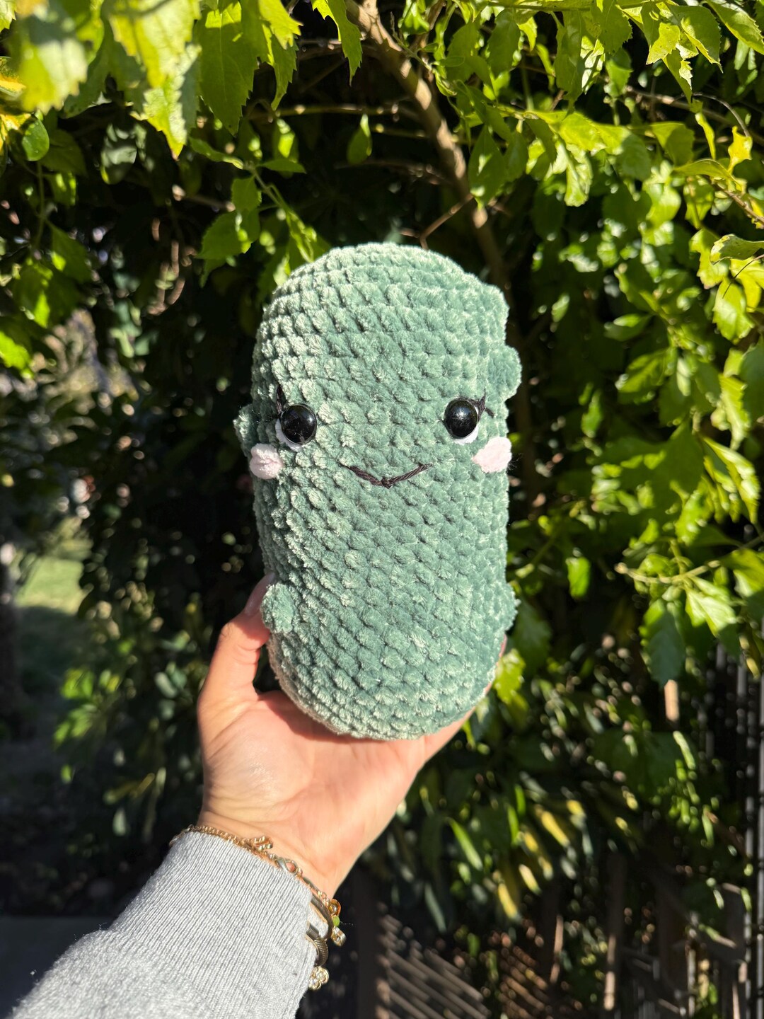 Pickle Plushie - Etsy