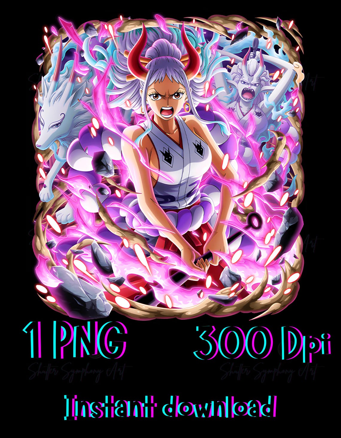 One Piece, Yamato Shirt, Shirt PNG, One Piece Png, Digital Anime ...