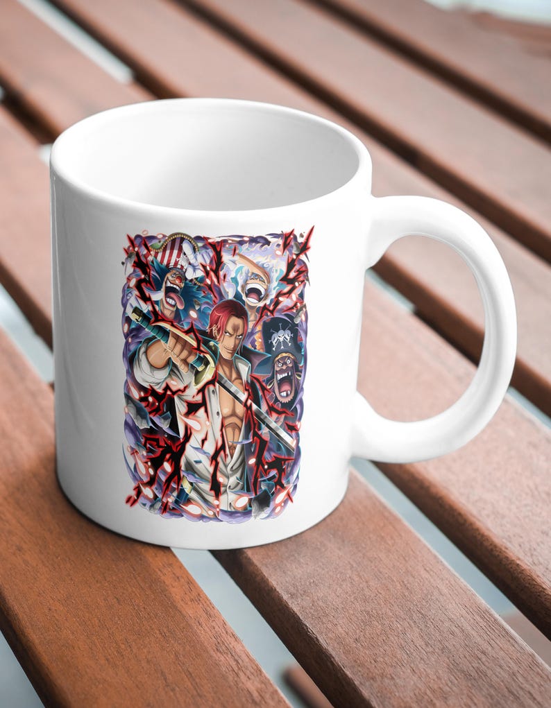 One Piece, Shanks Shirt, Shirt PNG, One Piece Png, Digital Anime ...