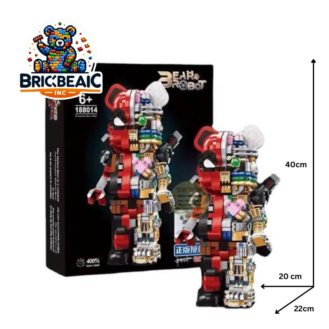 Mecha / Robot Bear Building Block Kit - Etsy