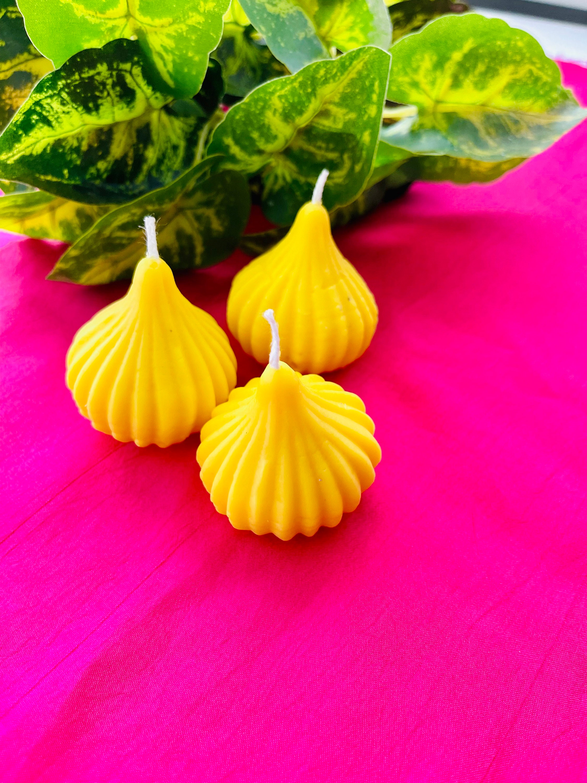 Modak Candle | Diwal Gifts | Ganpati Decor | Desi Candles | Mithai ...