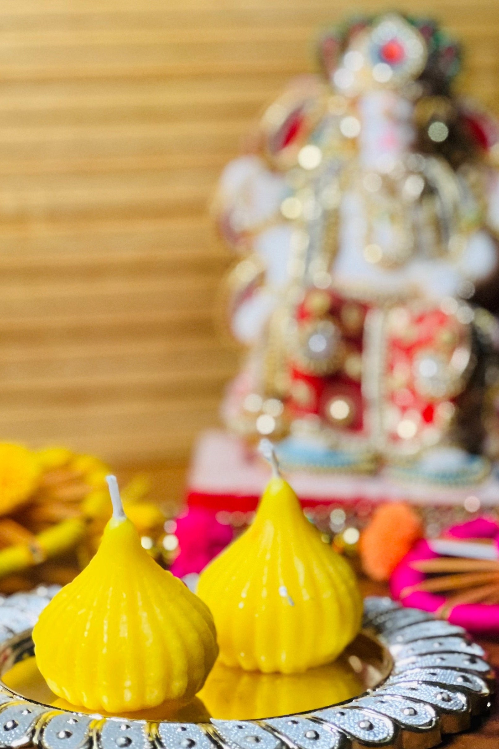 Modak Candle | Diwali Gifts | Ganpati Decor | Desi Candles | Mithai ...