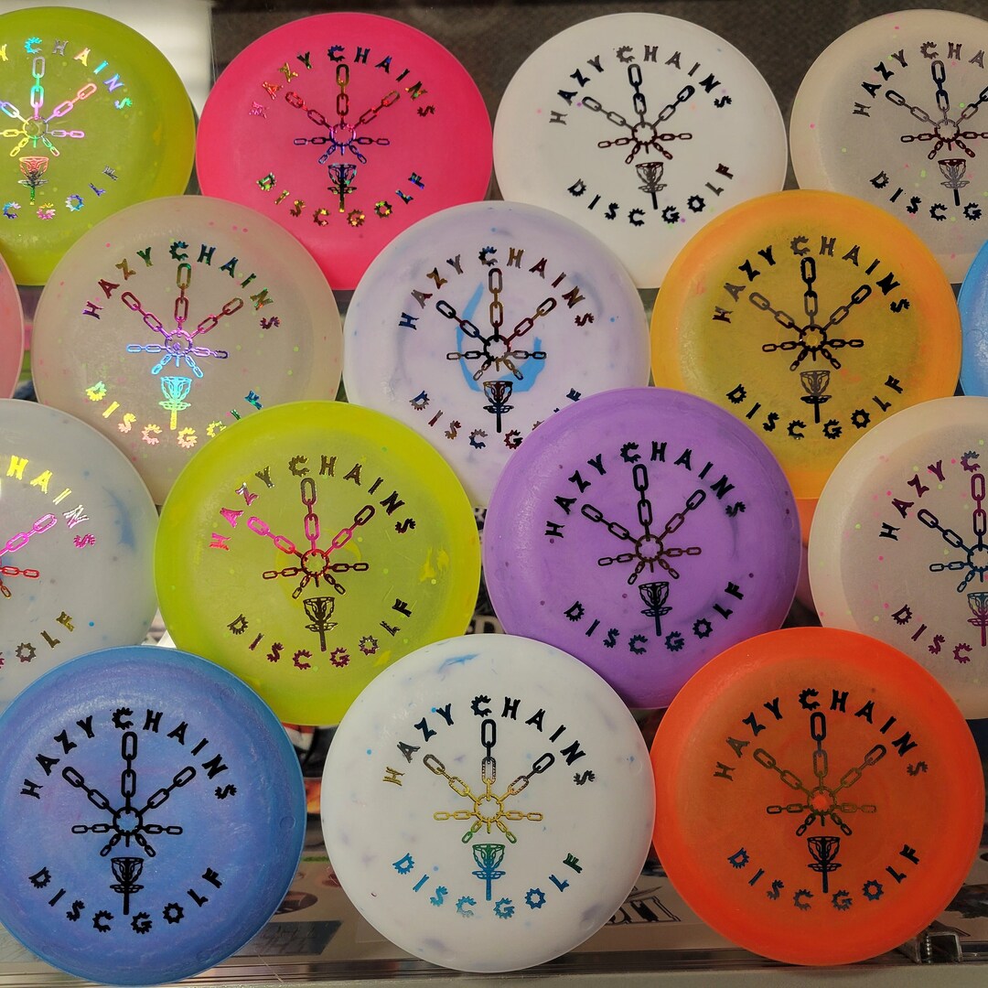 Hazy Chains Disc Golf Blazy Chains Mini Disc - Etsy