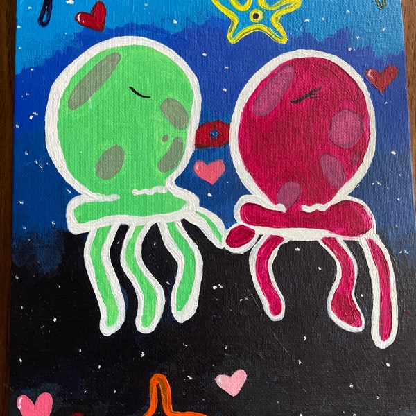 Spongebob Jellyfish Svg - Etsy