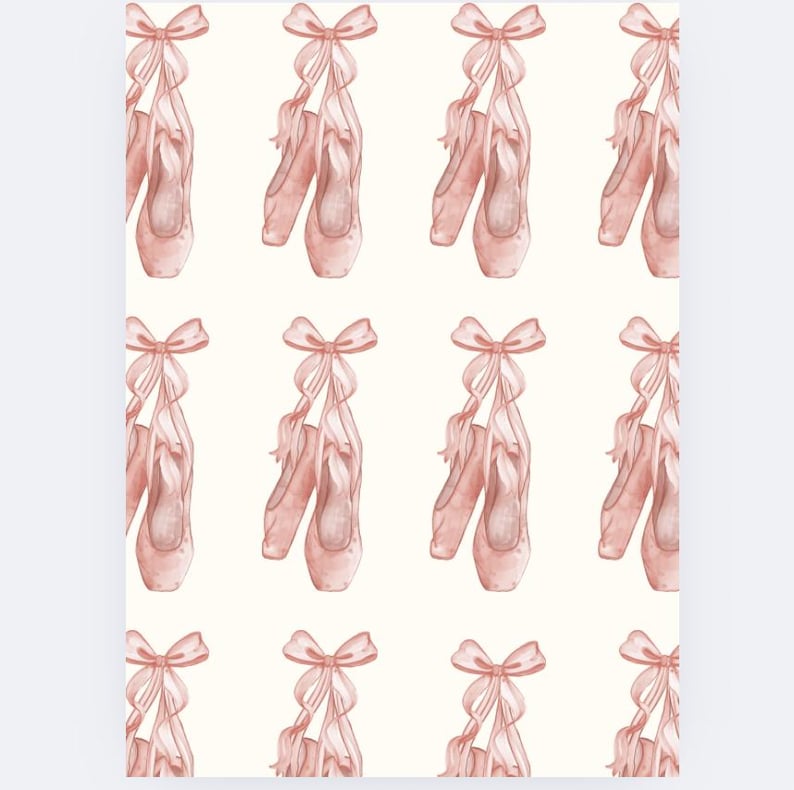Ballet Birthday Party Digital Invitation, Instant Canva Download File ...