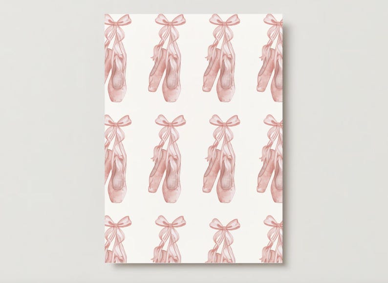 Ballet Birthday Party Digital Invitation, Instant Canva Download File ...