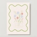 Flower Themed Modern Party Invitation, Flower Themed Birthday, Floral ...