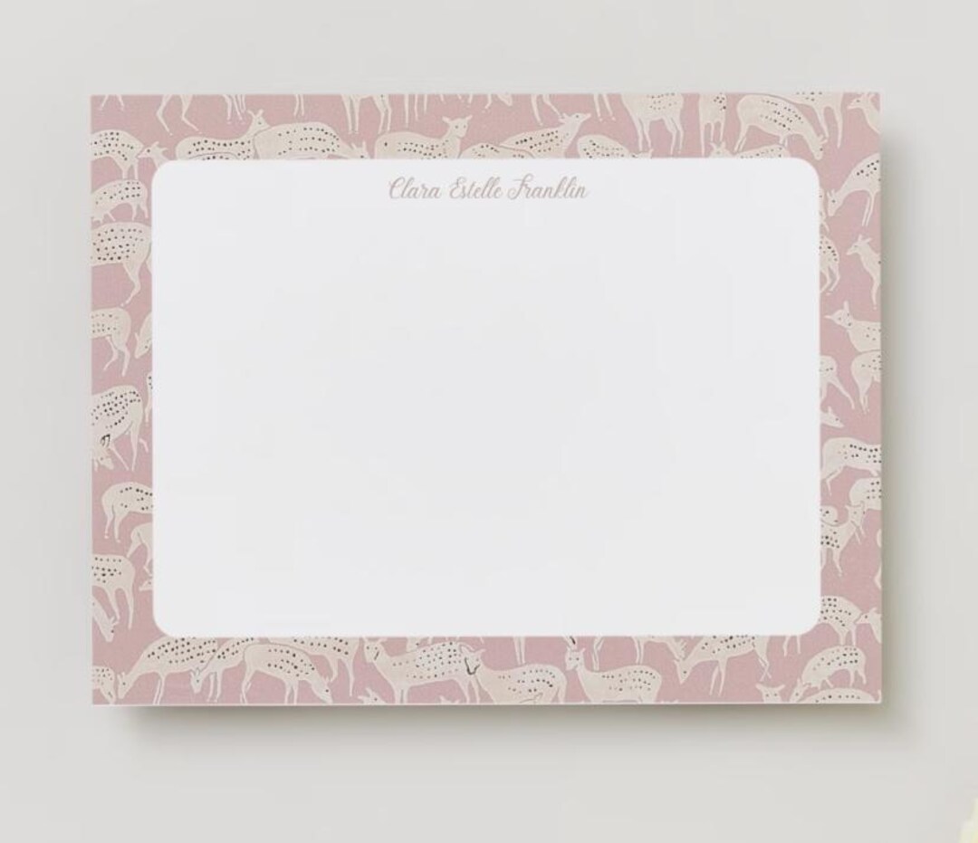 Preppy Stationery, Girls Modern Preppy Classic Stationery, Classy ...