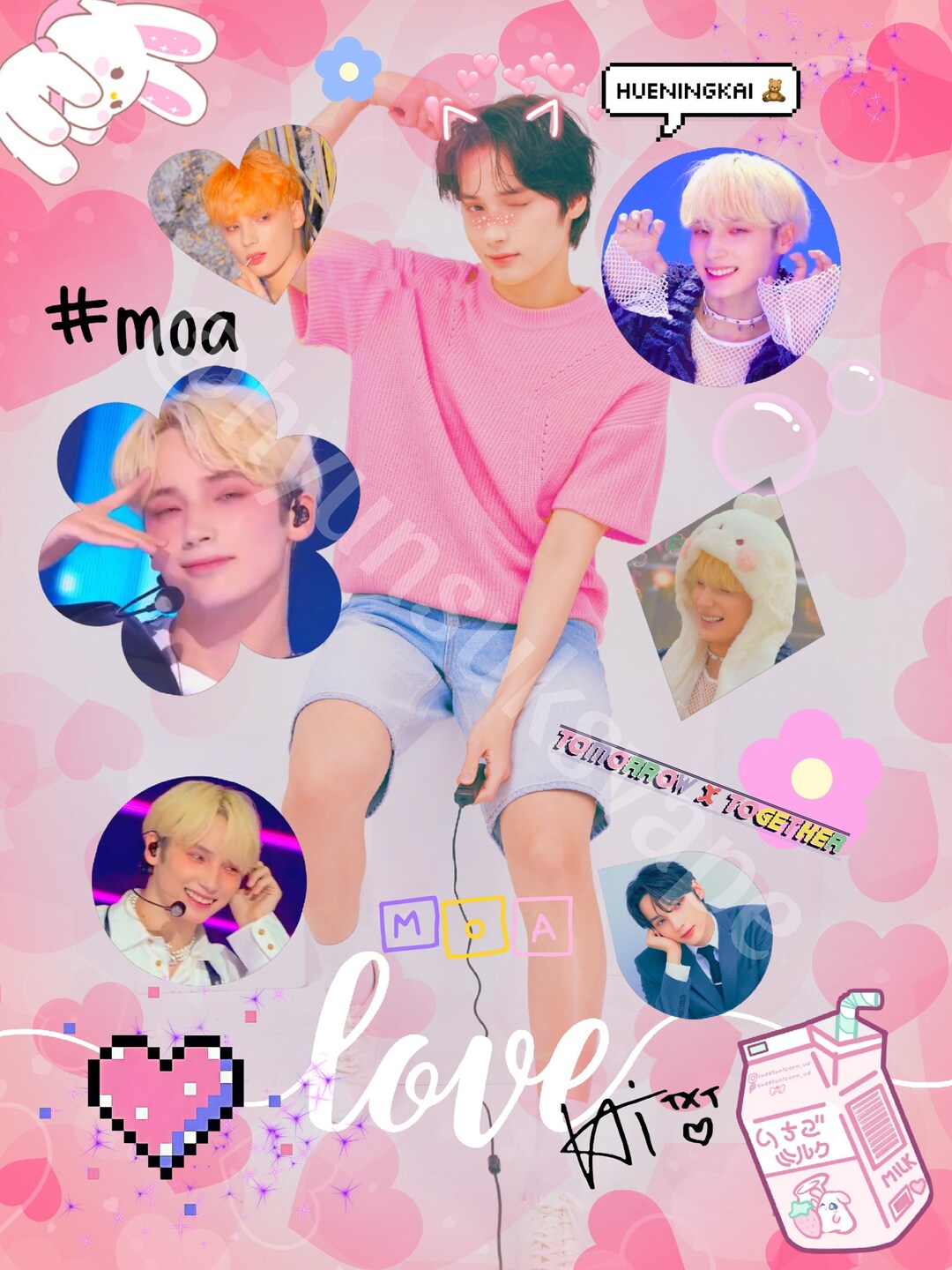 Cute K-pop Prints: Pick Your Bias (5-pack of 4x6 Prints) - Etsy