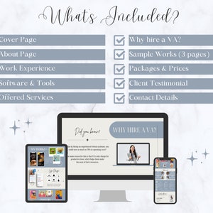 Virtual Assistant Portfolio, Virtual Assistant Portfolio Template ...