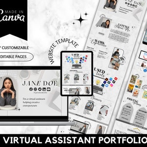 Virtual Assistant Portfolio, Virtual Assistant Portfolio Template ...