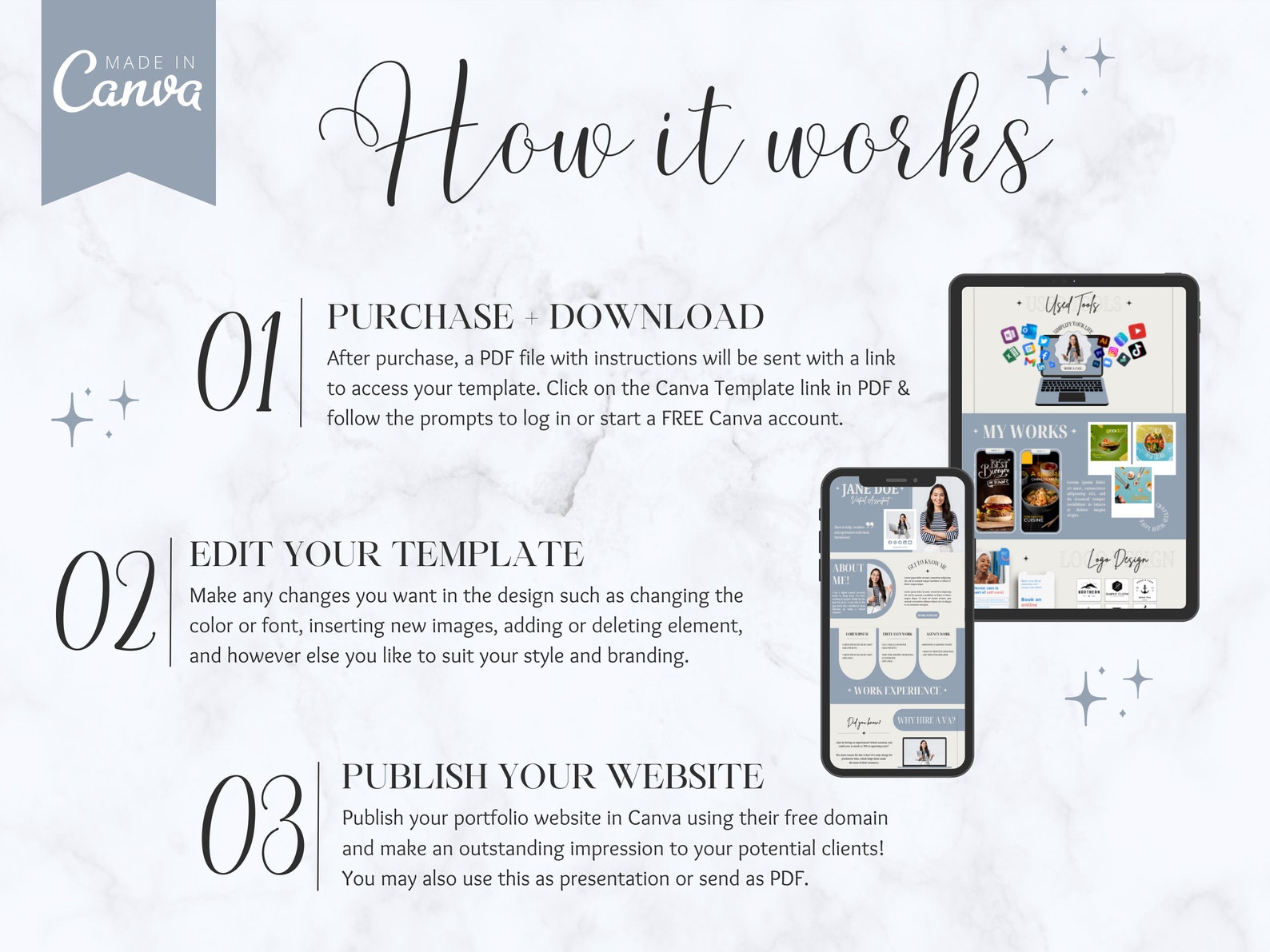 Virtual Assistant Portfolio, Virtual Assistant Portfolio Template ...