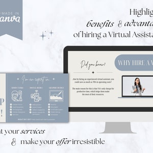 Virtual Assistant Portfolio, Virtual Assistant Portfolio Template ...