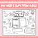 Mother's Day Printable, All About My Mom, Mothers Day Gift, Card for ...
