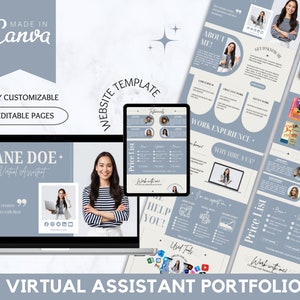 Virtual Assistant Portfolio, Virtual Assistant Portfolio Template ...