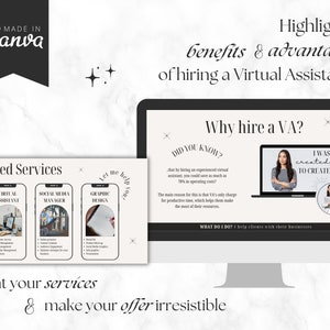 Virtual Assistant Portfolio Template, Virtual Assistant Portfolio ...