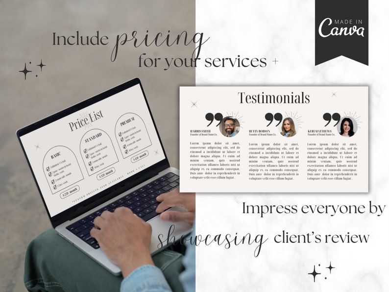 Virtual Assistant Portfolio Template, Virtual Assistant Portfolio ...