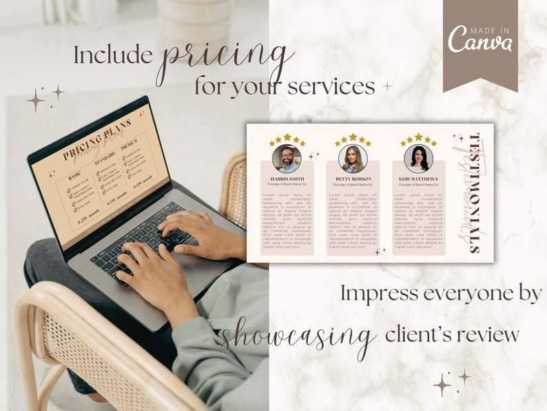 Virtual Assistant Portfolio Template, Virtual Assistant Portfolio ...