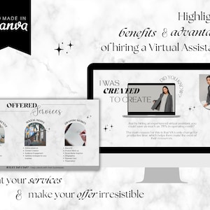 Virtual Assistant Portfolio, Virtual Assistant Portfolio Template ...