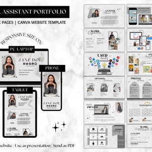 Virtual Assistant Portfolio, Virtual Assistant Portfolio Template ...