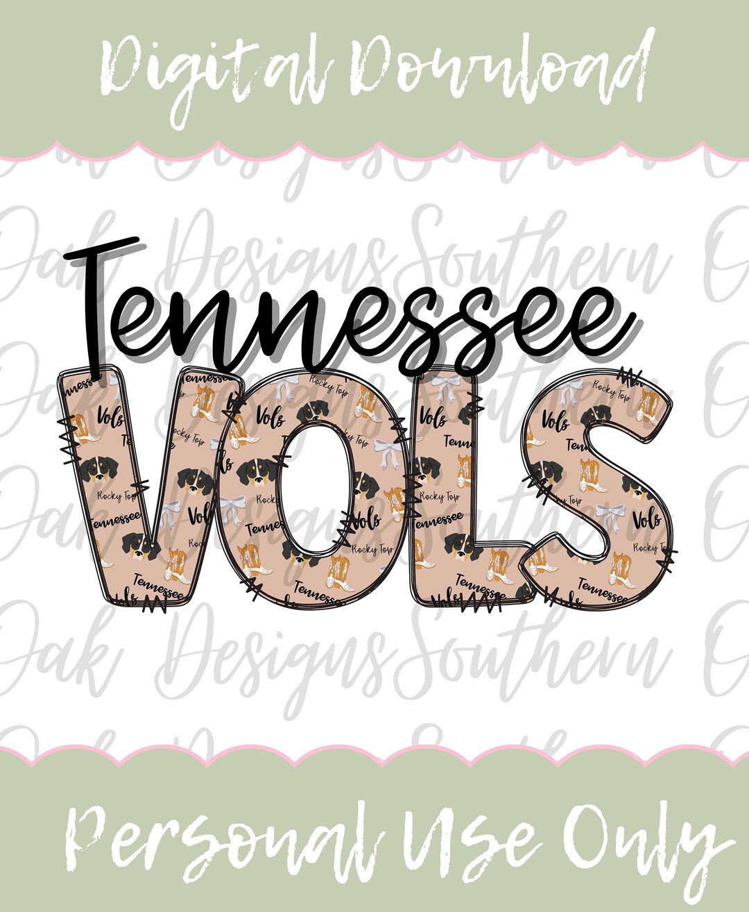 Tennessee PNG / Tennessee Game Day PNG / Vols PNG / Tennessee Vols - Etsy