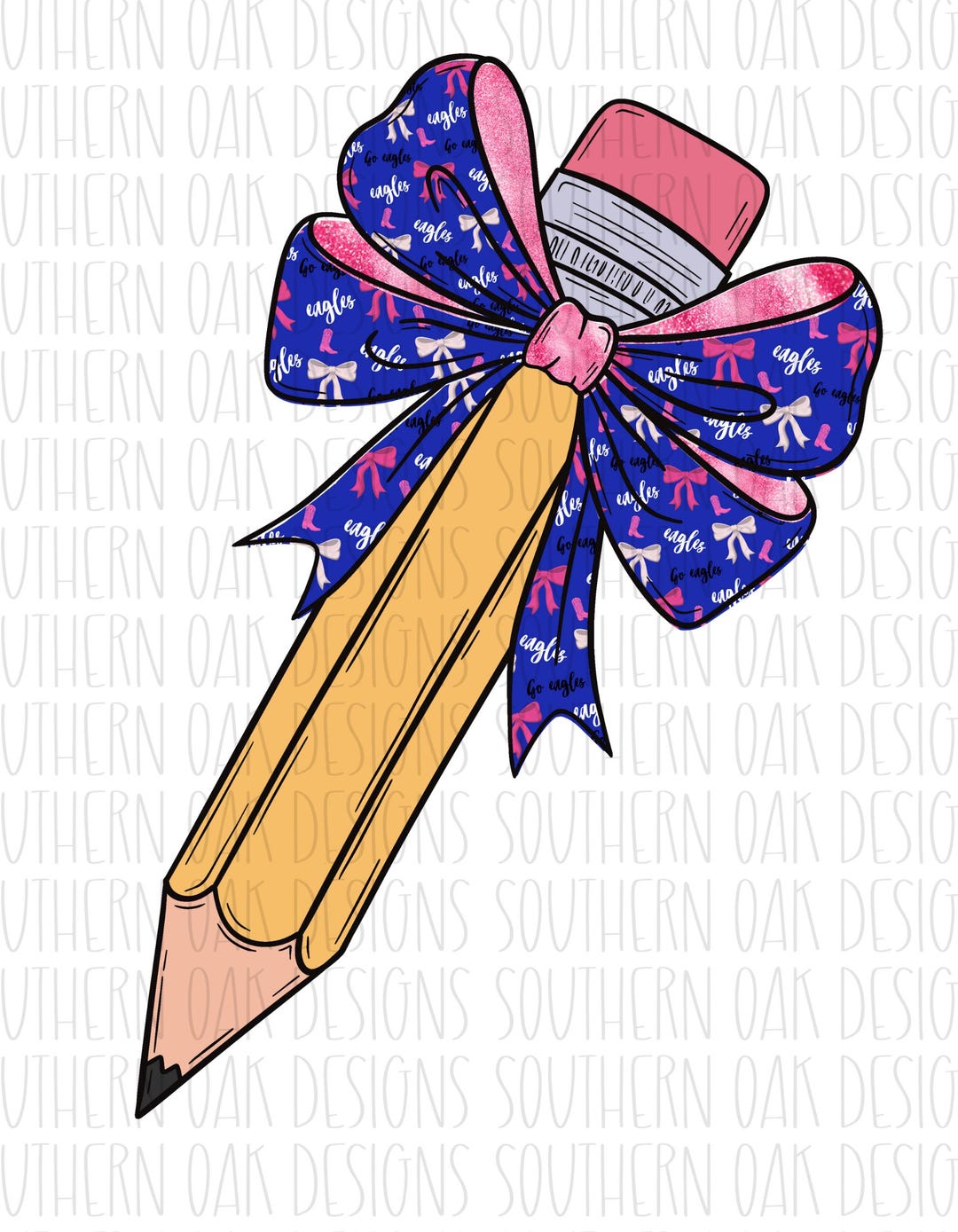 Teacher PNG / Teacher Design / Pencil Bow Design / Pencil PNG / Teacher ...