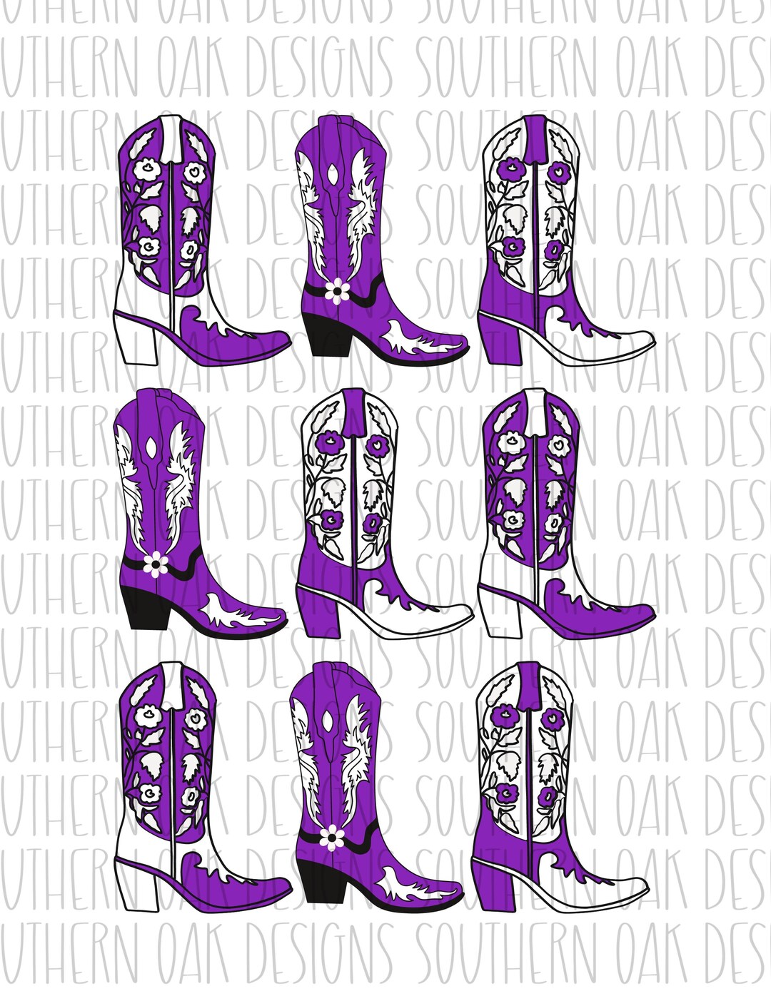 Cute Boot Design / Boots and Bows PNG / Boot PNG / Western PNG / Game ...