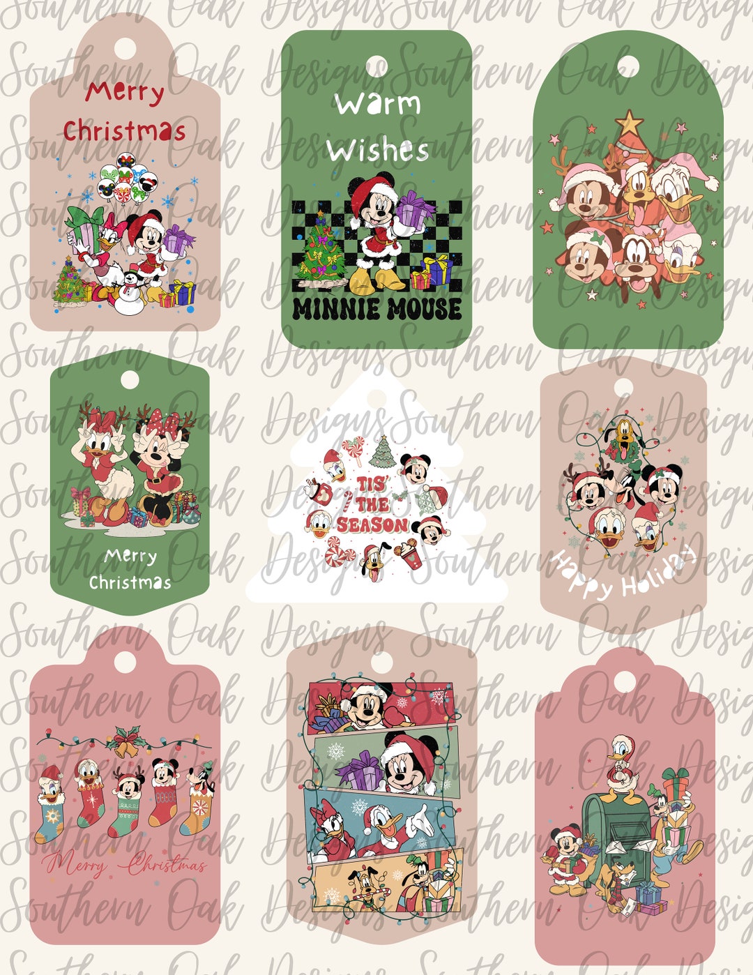 Holiday Gift Tags / Holiday Tags / Christmas Gift Tags - Etsy