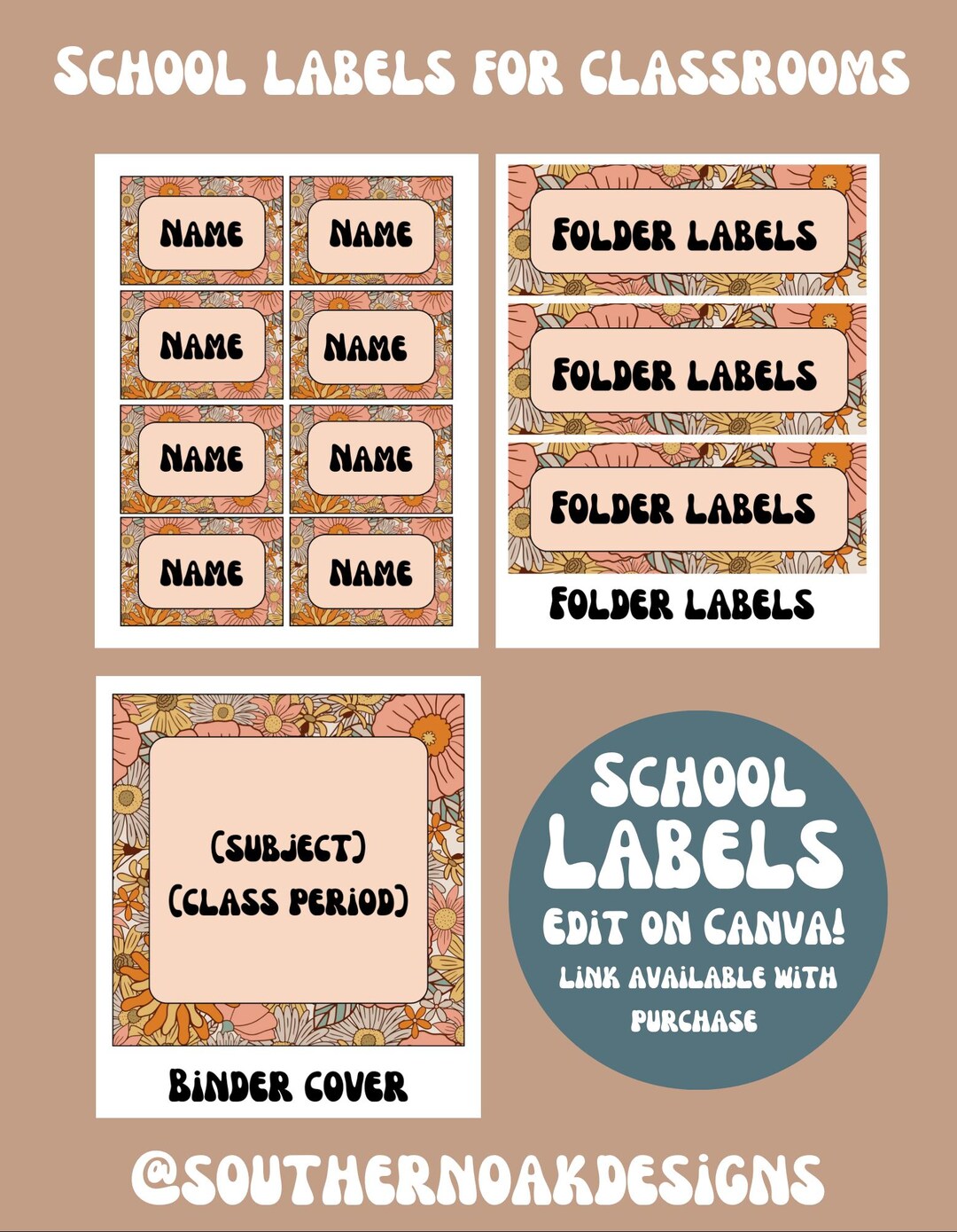 School Folder Covers / Teacher Templates / Teacher Printable / Student ...