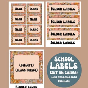 School Folder Covers / Teacher Templates / Teacher Printable / Student ...