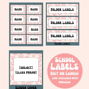 School Folder Covers / Teacher Templates / Teacher Printable / Student ...