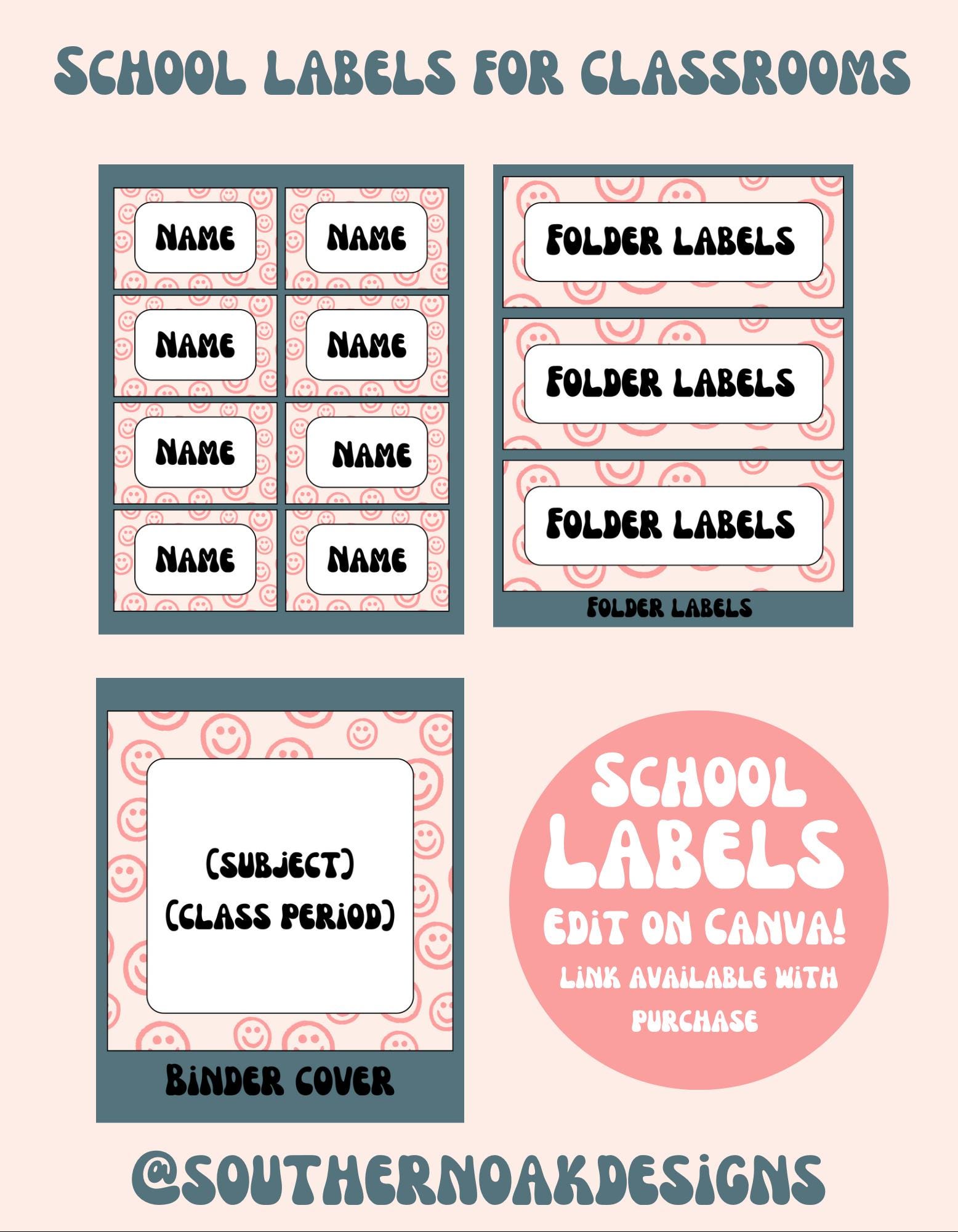 School Folder Covers / Teacher Templates / Teacher Printable / Student ...