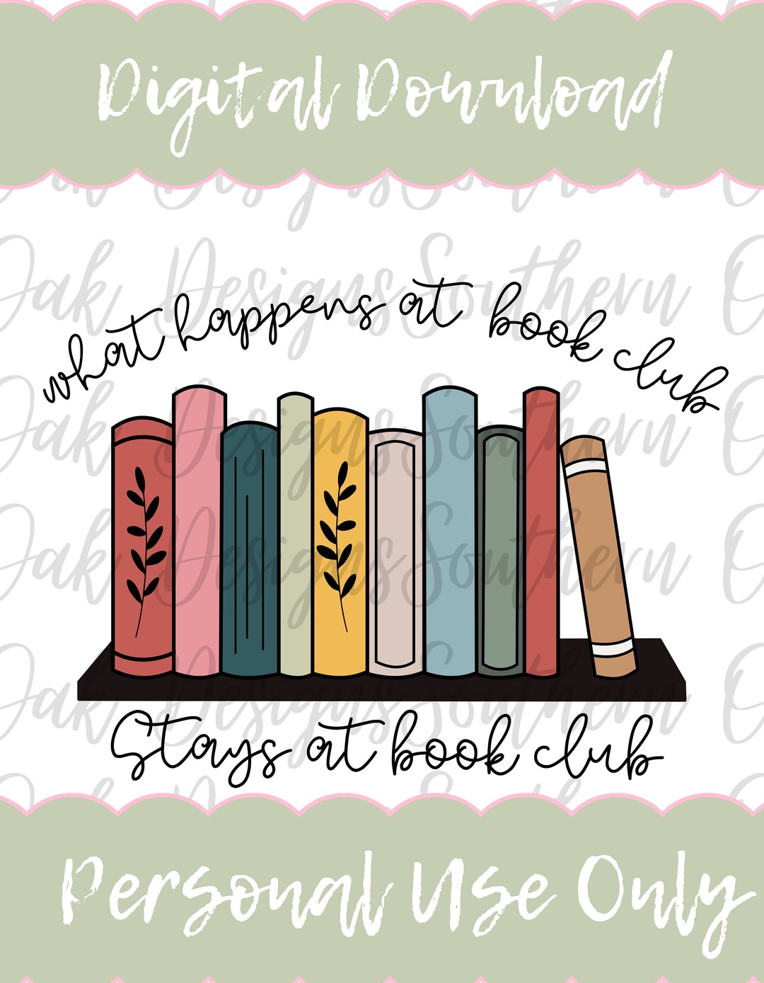 Book Club PNG / Book Club Design / What Happens at Book Club Stays at ...