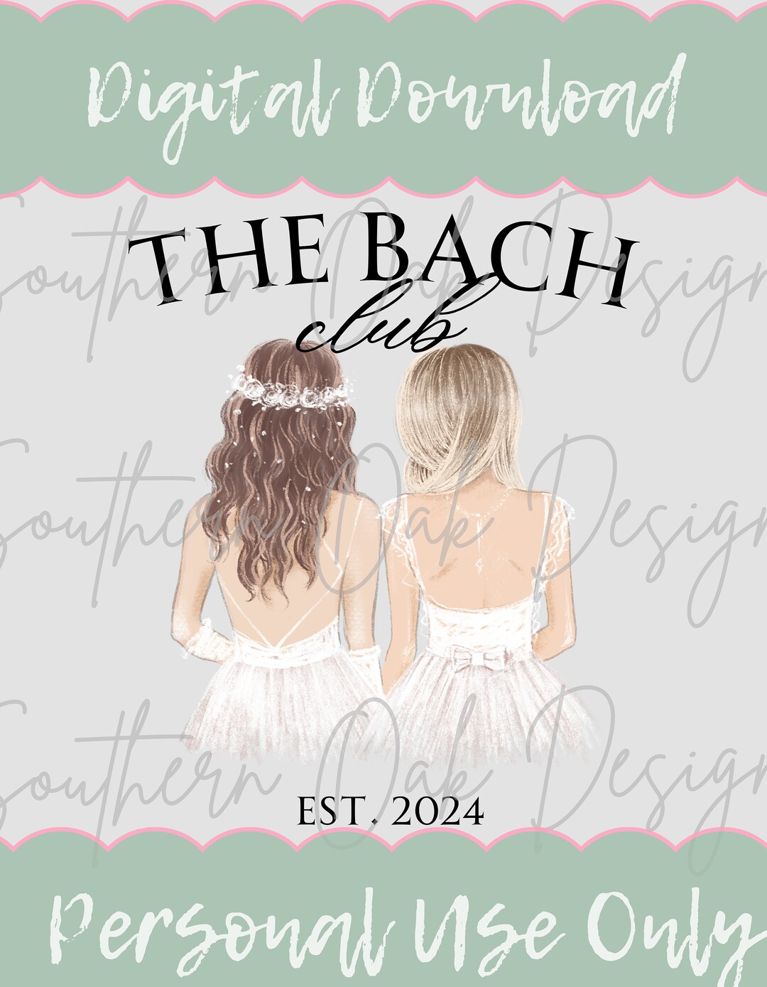 Bach PNG / Bach Party PNG / Bachelorette PNG Download / Bridal Party ...