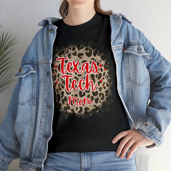 Texas Tech Mom Shirt - Etsy