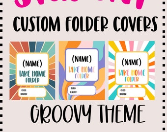 School Folder Covers / Teacher Templates / Teacher Printable / Student ...