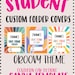 School Folder Covers / Teacher Templates / Teacher Printable / Student ...
