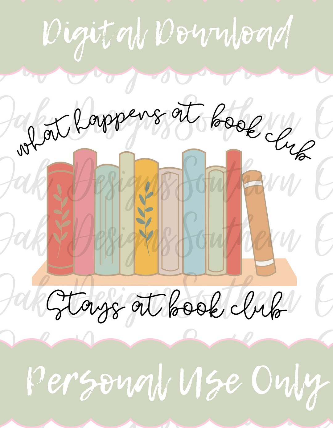 Book Club PNG / Book Club Design / What Happens at Book Club Stays at ...