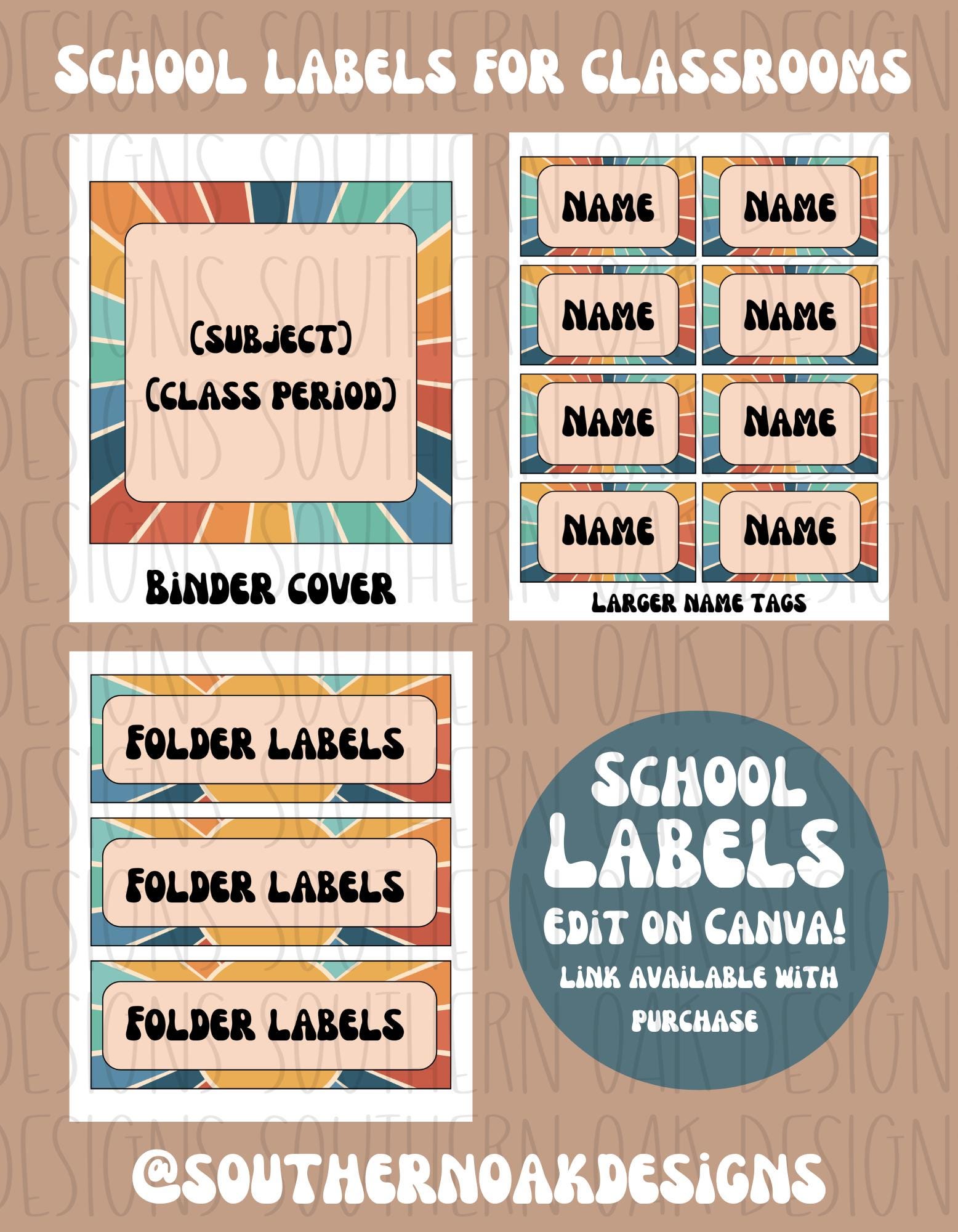 School Folder Covers / Teacher Templates / Teacher Printable / Student ...